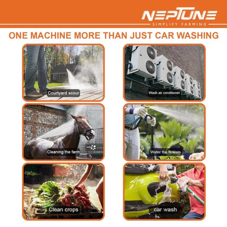 Neptune Electric High Pressure Car Washer, 1600W High Pressure Washer ...