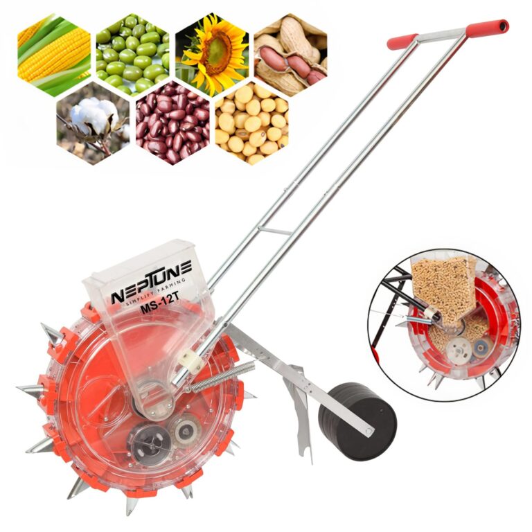 Neptune Hand Operated Agricultural Manual Seeder, 12 Teeth Seed Planter ...