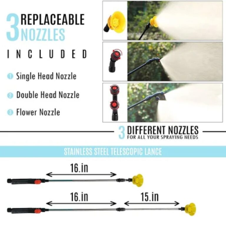 Dual Action Farming Combo Battery Sprayer + 12 Teeth Seeder - Agriwow
