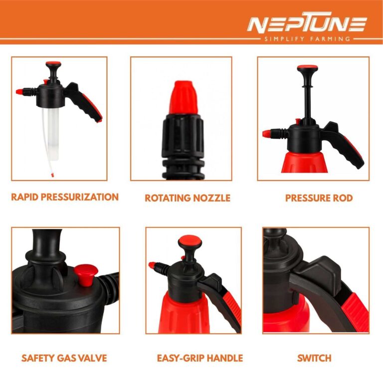 Neptune Hand Sprayer | 2 ltr | Ideal For Agriculture, Pesticide ...